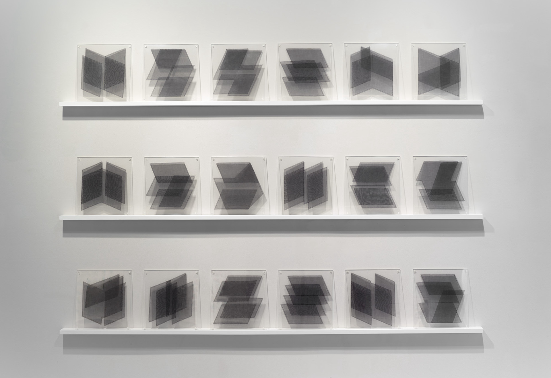 TED STAMM, ELAINE REICHEK, DOROTHY HOOD, LOUISE BOURGEOIS, DAVID ROW ...